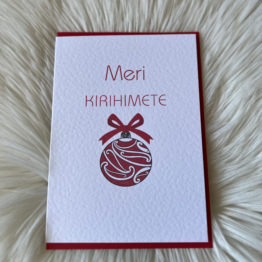 Card - Meri Kirihimete – Whenua